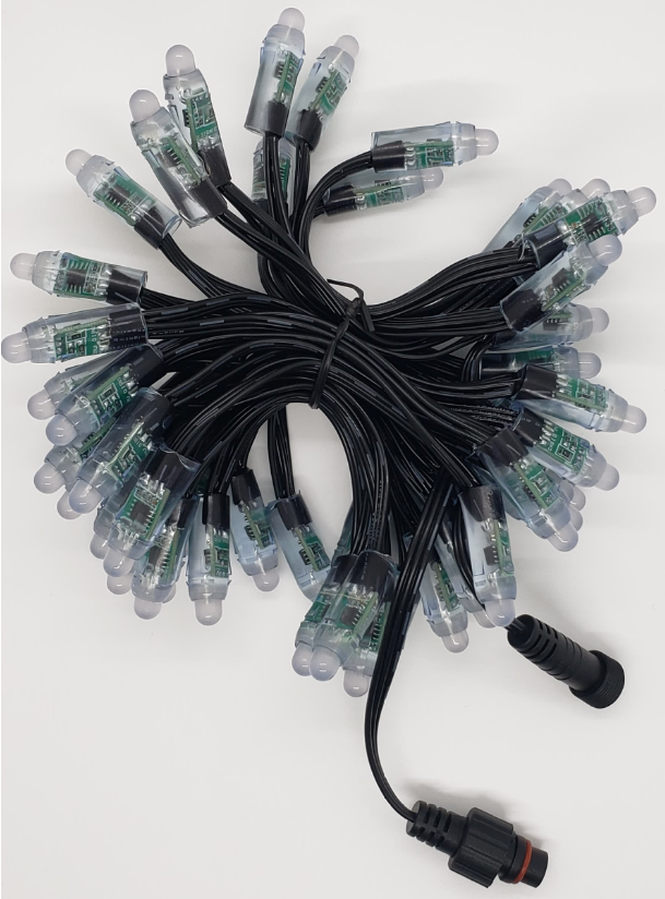 WS2811 Pixels | 12v | 50 Count | Bullet | Resistor | Pigtails ...