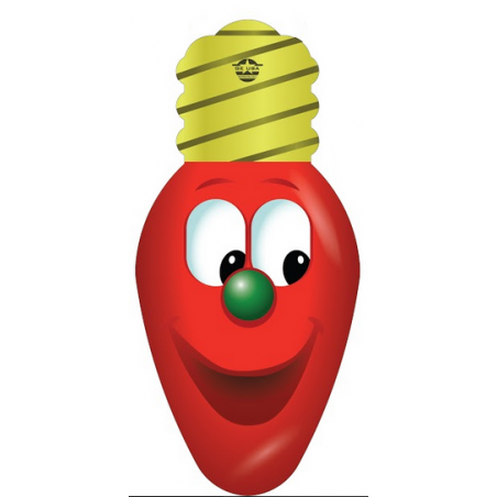 30" Impressions Singing Bulb | Hanging | Red