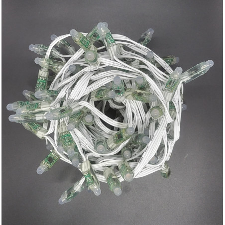 Alternate Node Icicle Pixels | 12v | White wire | Resistor