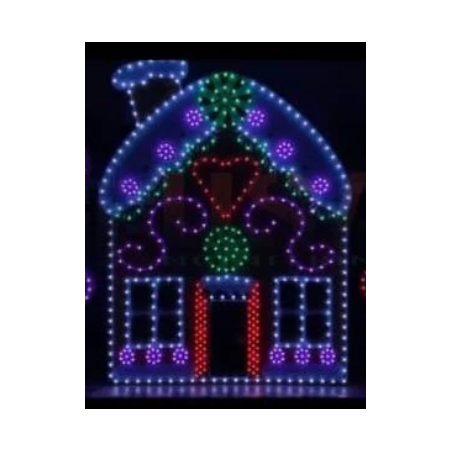 GE Gingerbread House 5ft