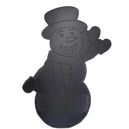 EFL Designs Junior Snowman 6ft with Waving Arm and Matrix