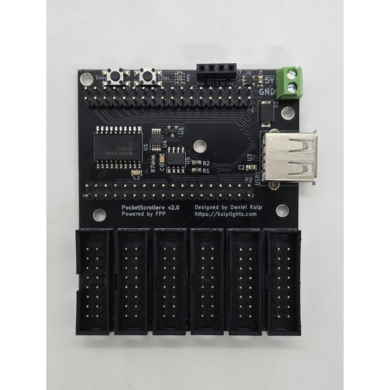 Pocket Beagle (PB) Panel Driver Board (Kulp PocketScroller+ v2)