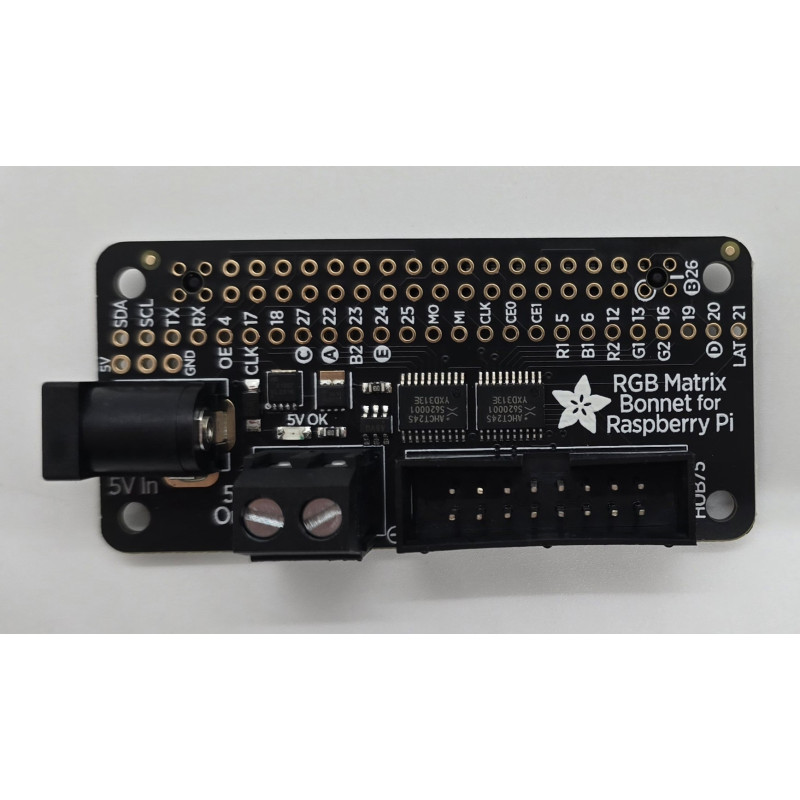 Adafruit RGB Matrix Bonnet