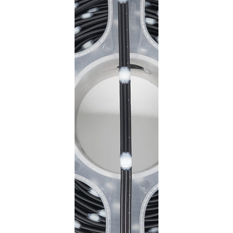 18awg Seeds | Black | 50mm spacing | By the metre | 12v